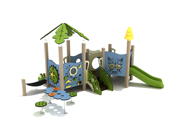 Playground Equipment Barberry Canopy Mini Play Structure - NJ Swingsets