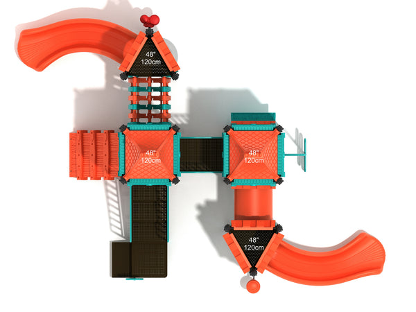 Playground Equipment Dragon's Dungeon - NJ Swingsets