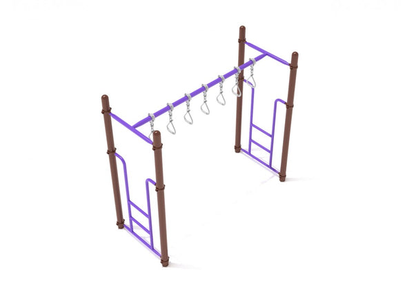 Playground Equipment Straight Swinging Ring Ladder - NJ Swingsets